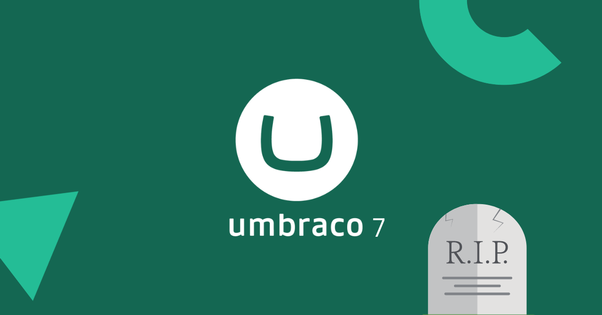 Umbraco V7 is coming to an end: now what?